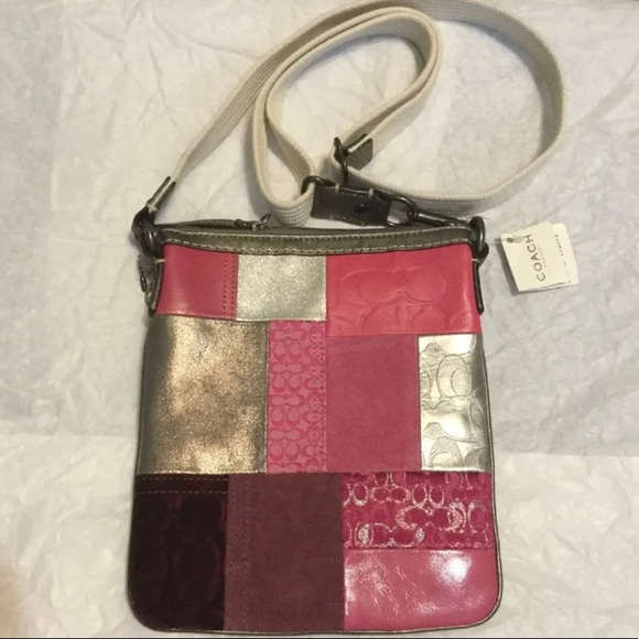 Coach | Bags | Coach Multicolor Patchwork Crossbody Nwt | Poshmark